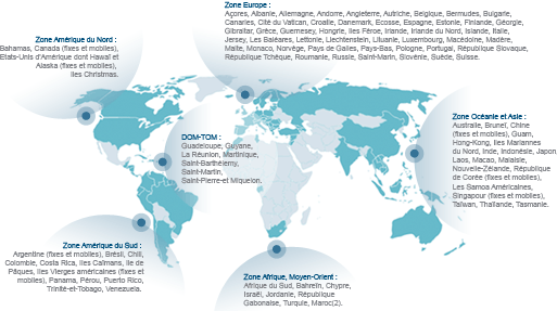 Zone géographique couverte par Lingueo.fr
